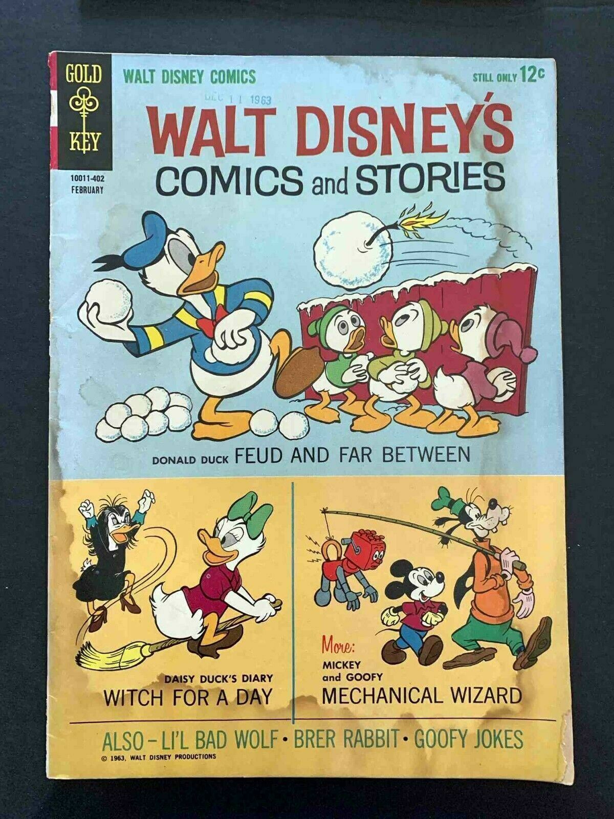 Walt Disney Comics And Stories #281 Gold Key Comics 1964 Vg | Comic ...