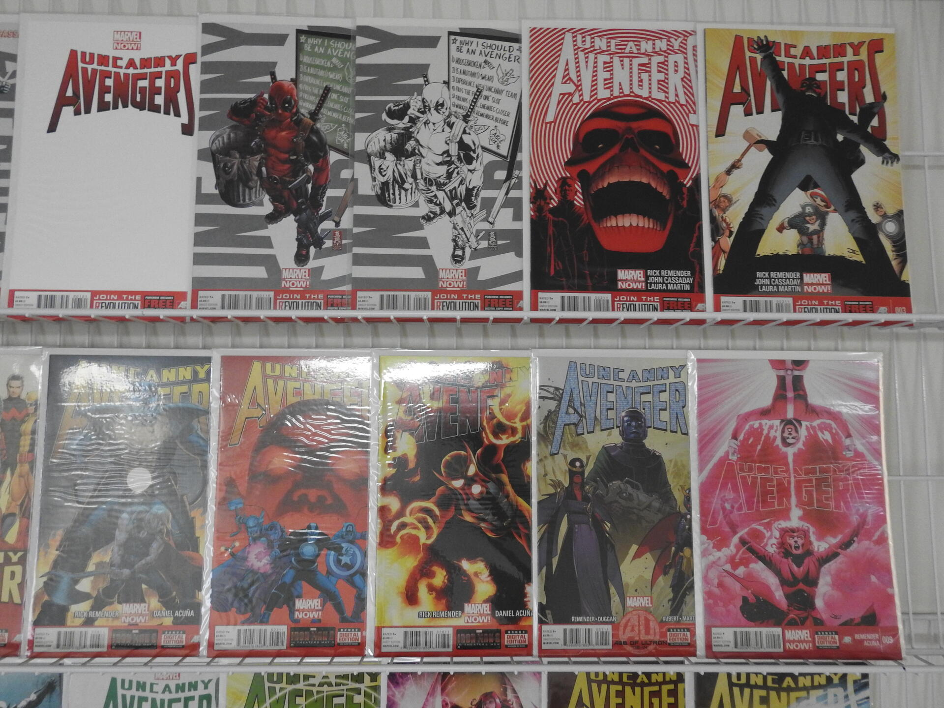 The Uncanny Avengers #1-25, Ann #1 W/Variants (31-BKS) Avg NM-/NM ...
