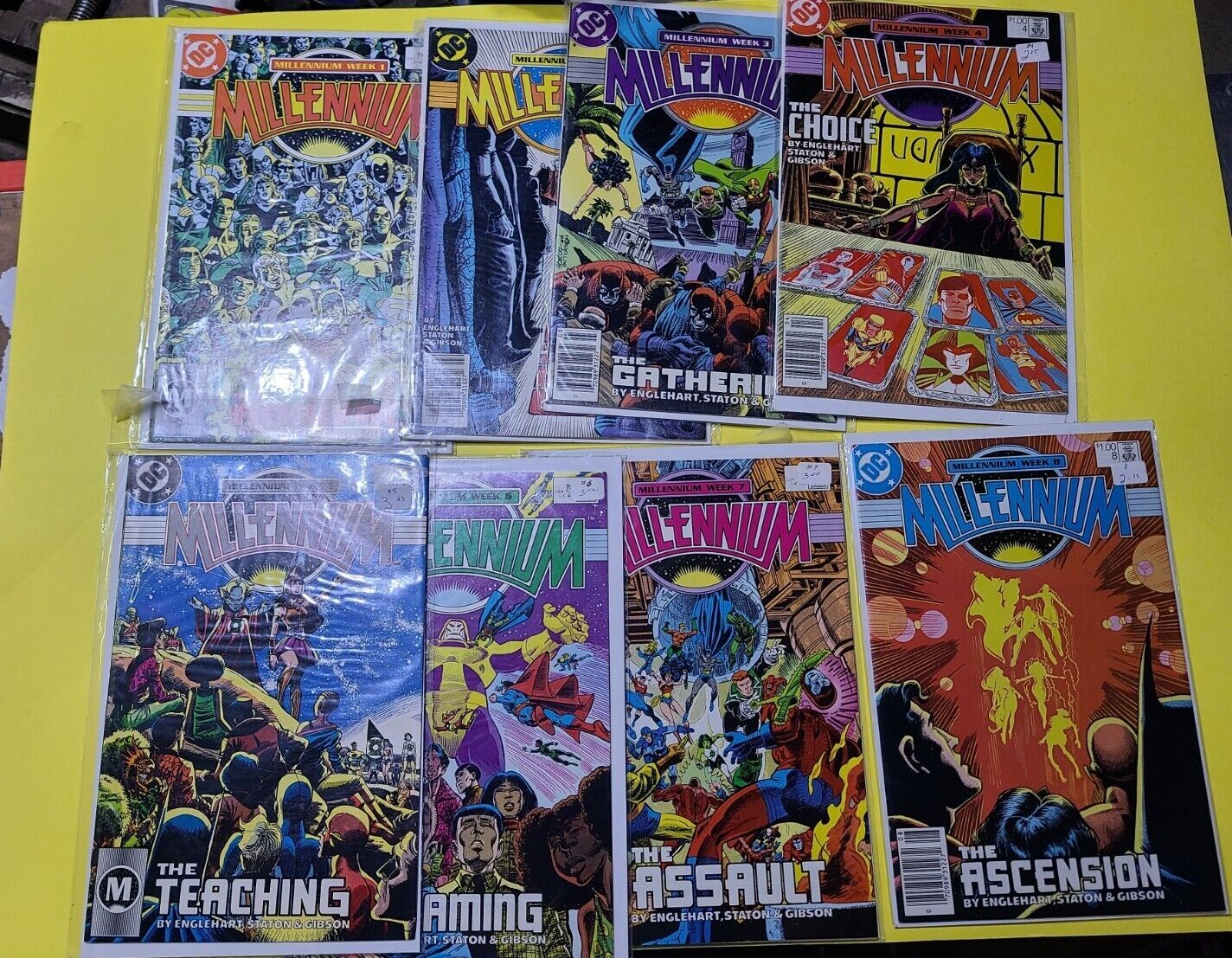 Millennium 1-8 Complete Set 1987 Mid Grade | Comic Books - Modern Age ...