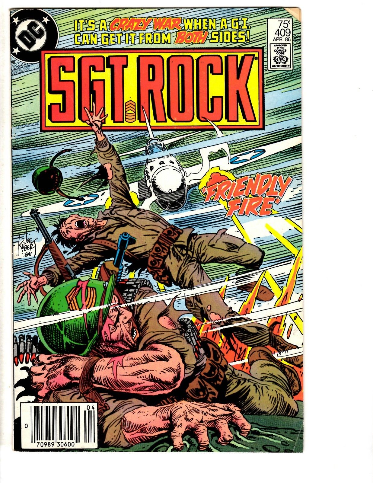 Lot Of 5 Sgt. Rock DC Comic Books # 408 409 410 411 412 Army Navy ...