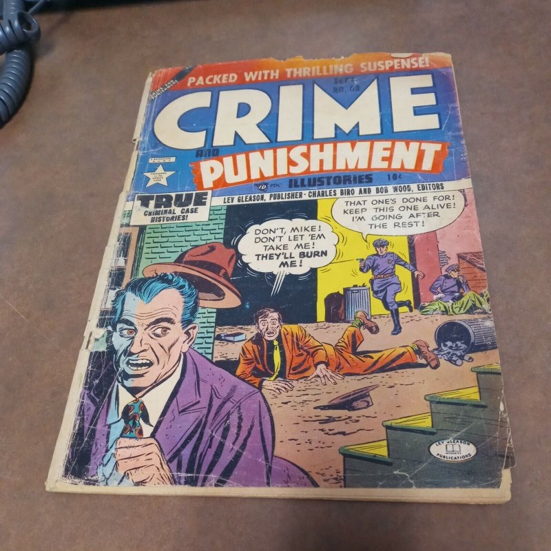 Crime and Punishment #63 (Sep. 1953, Lev Gleason) golden age precode ...