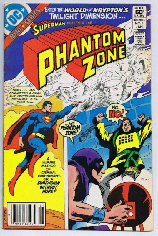 Superman Phantom Zone #1 ORIGINAL Vintage 1982 DC Comics | Comic Books ...