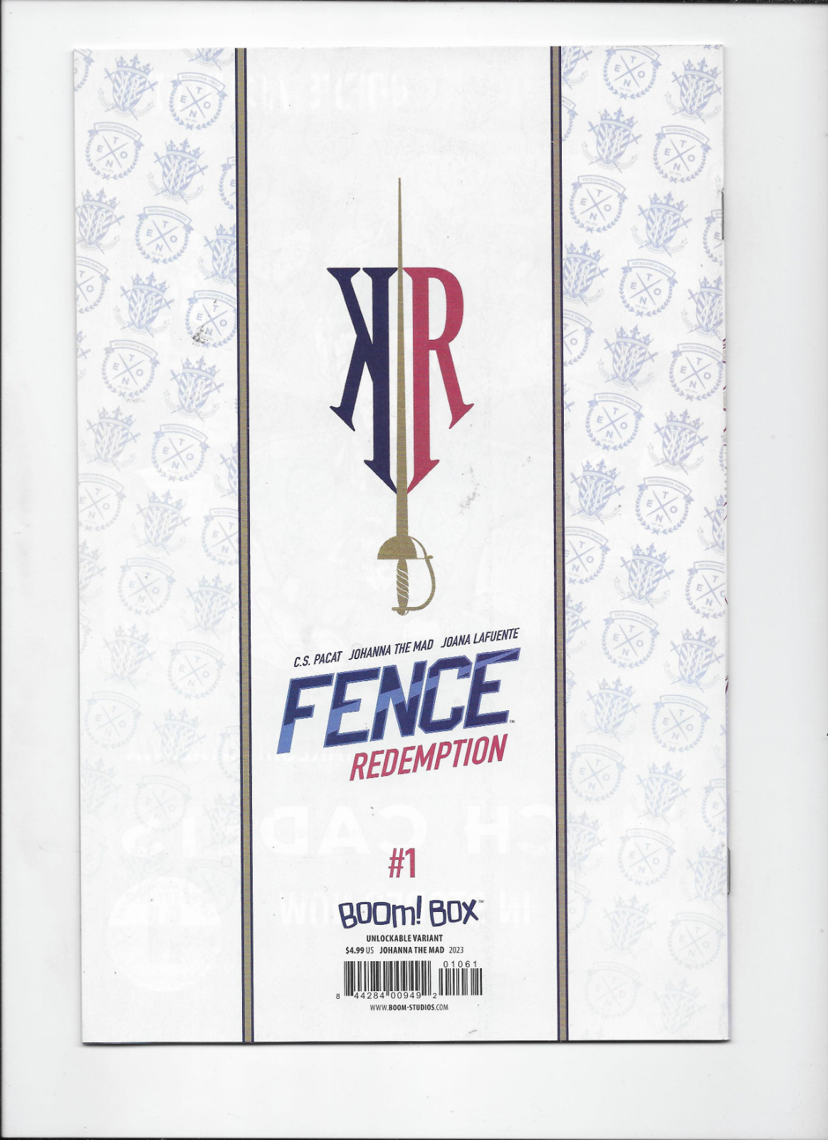 Fence Redemption #1 Boom! Studios 2023 Johanna The Mad | Comic Books ...