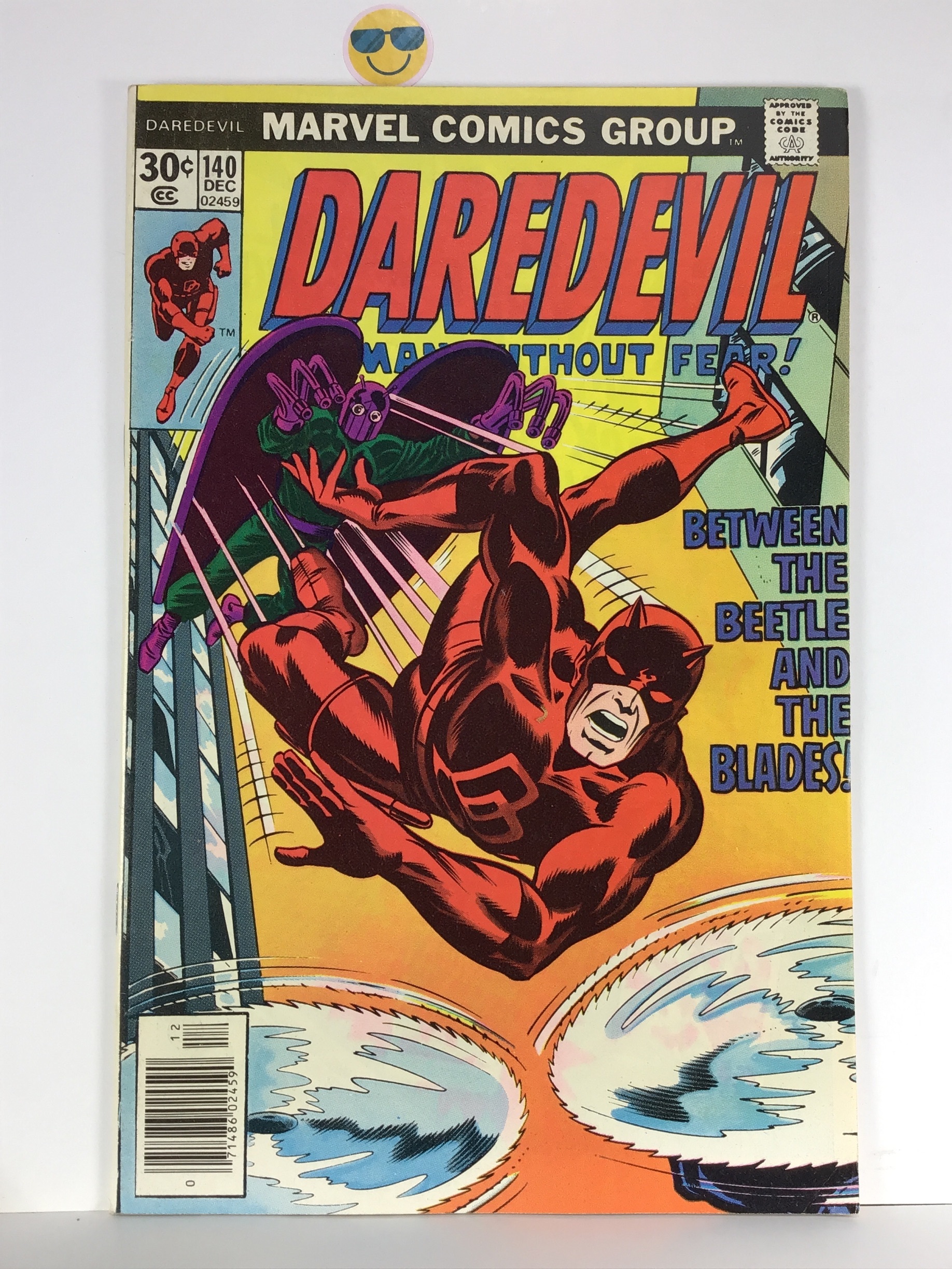 Daredevil #140 (1976) Fn-VFn the Beatle and gladiator | Comic Books ...