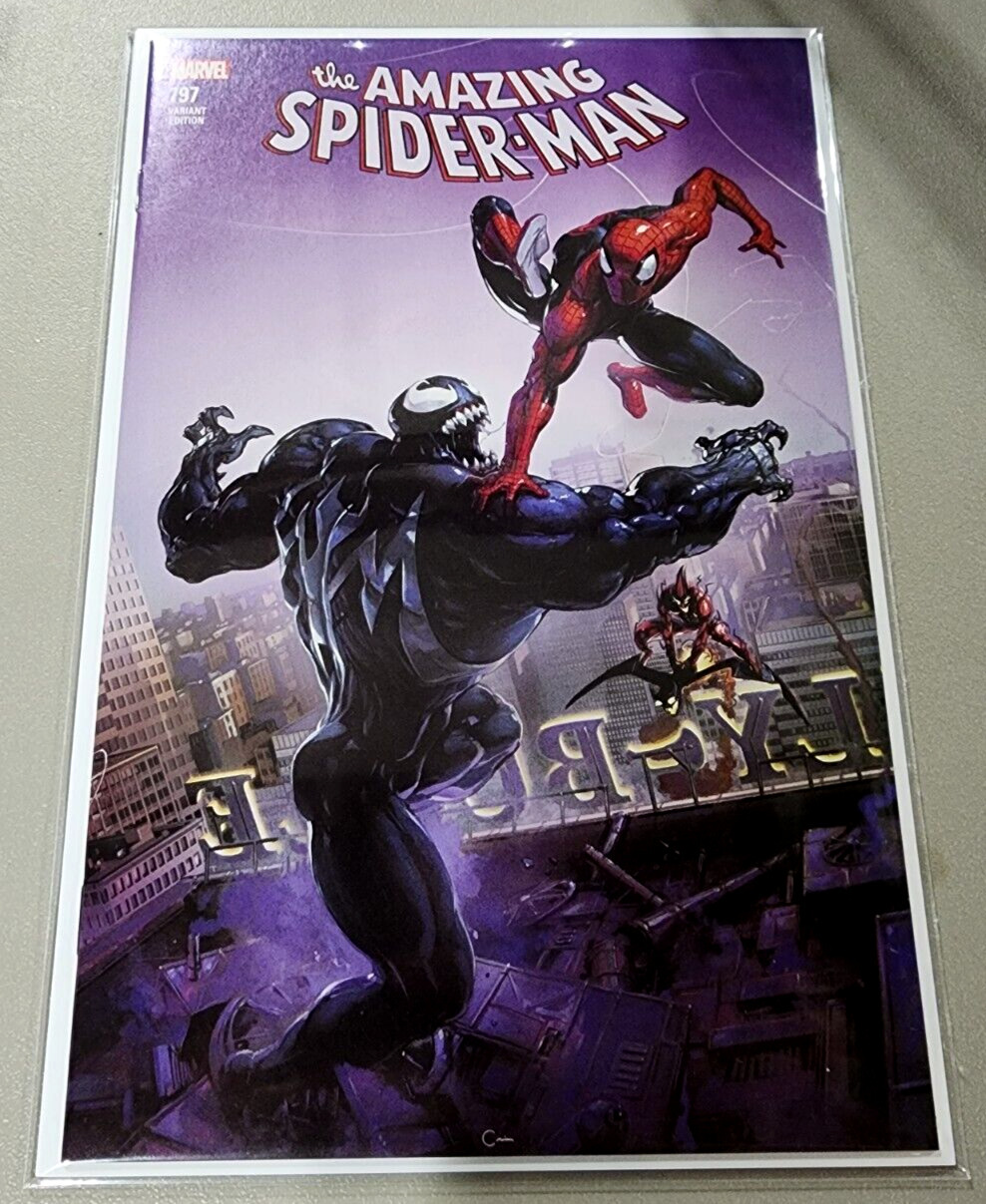 The Amazing Spider-Man #797 Clayton Crain Marvel Variant Edition Comic ...