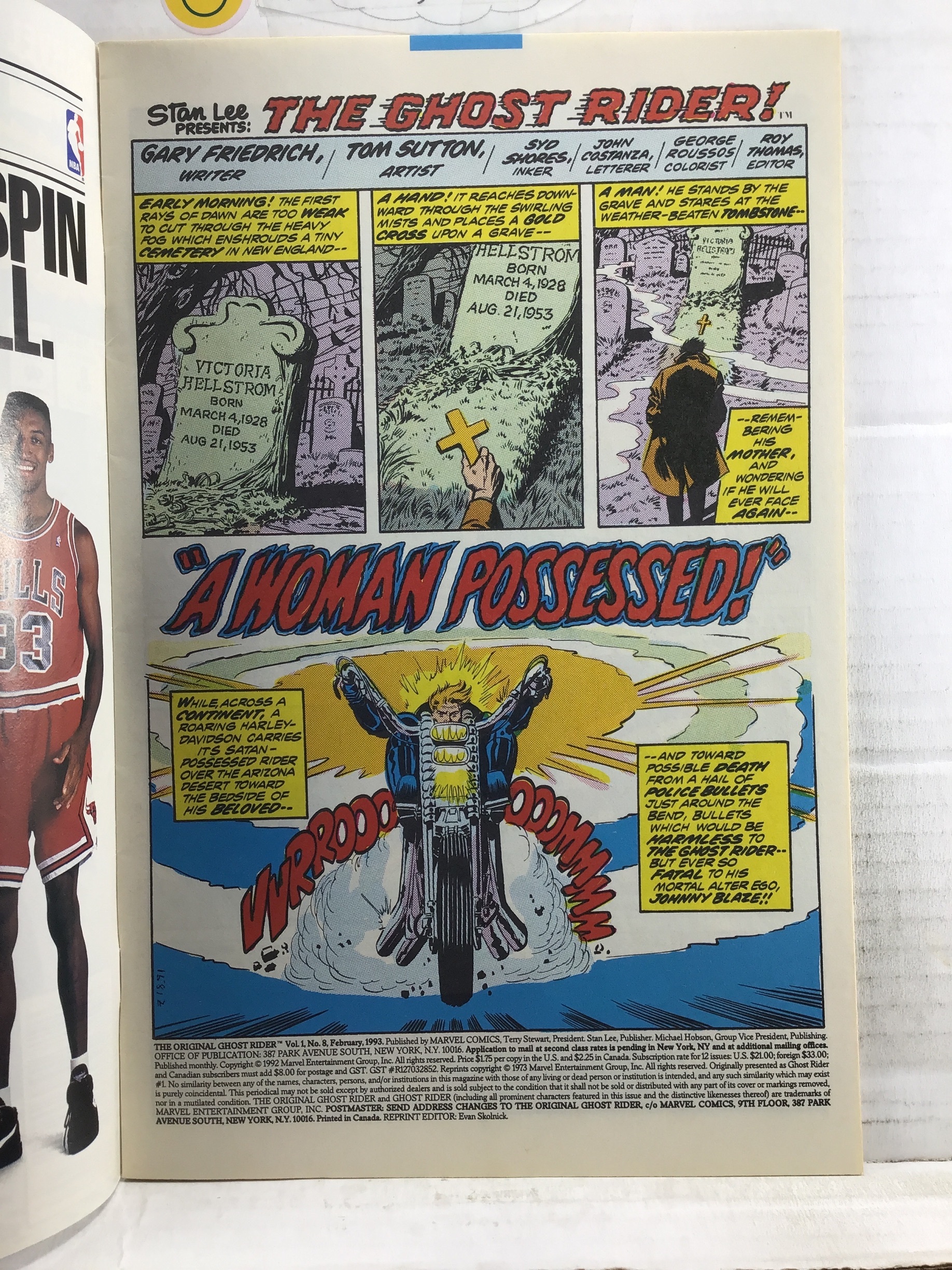 The Original Ghost Rider #8 (1993) reprint original Story | Comic Books ...