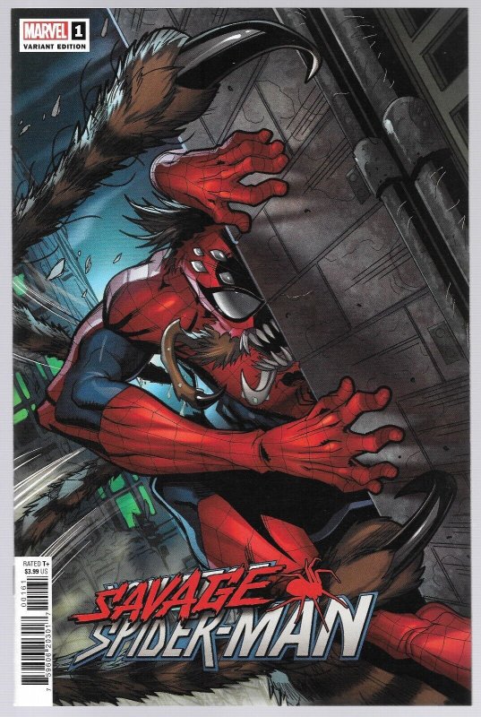 Savage Spider-Man #1 (04/2022) Marvel Comics Logan Lubera Variant Cover ...