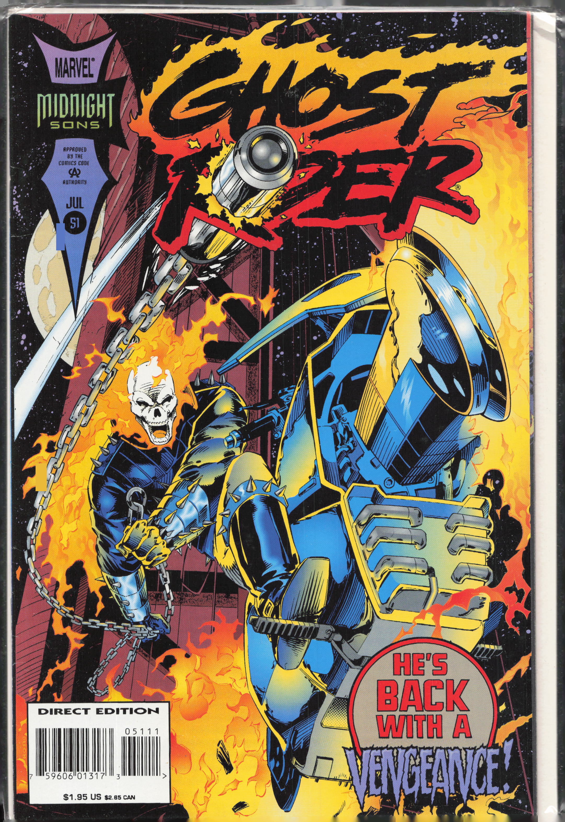 Ghost Rider #51 (1994) Ghost Rider | Comic Books - Modern Age, Marvel ...