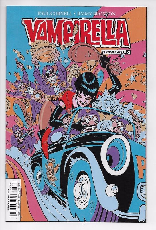 Vampirella #2 - Cover D / Broxton Variant (Dynamite, 2017) - New/Unread ...