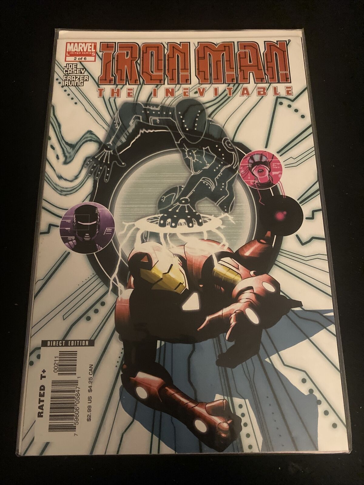 MARVEL COMICS IRON MAN: THE INEVITABLE Complete set #1 2 3 4 5 6 Casey ...