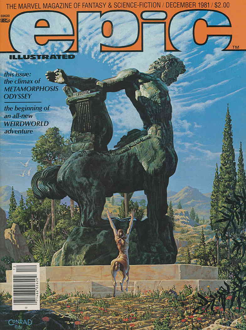 Epic Illustrated Issue #9 FN ; Epic | December 1981 magazine | Comic ...