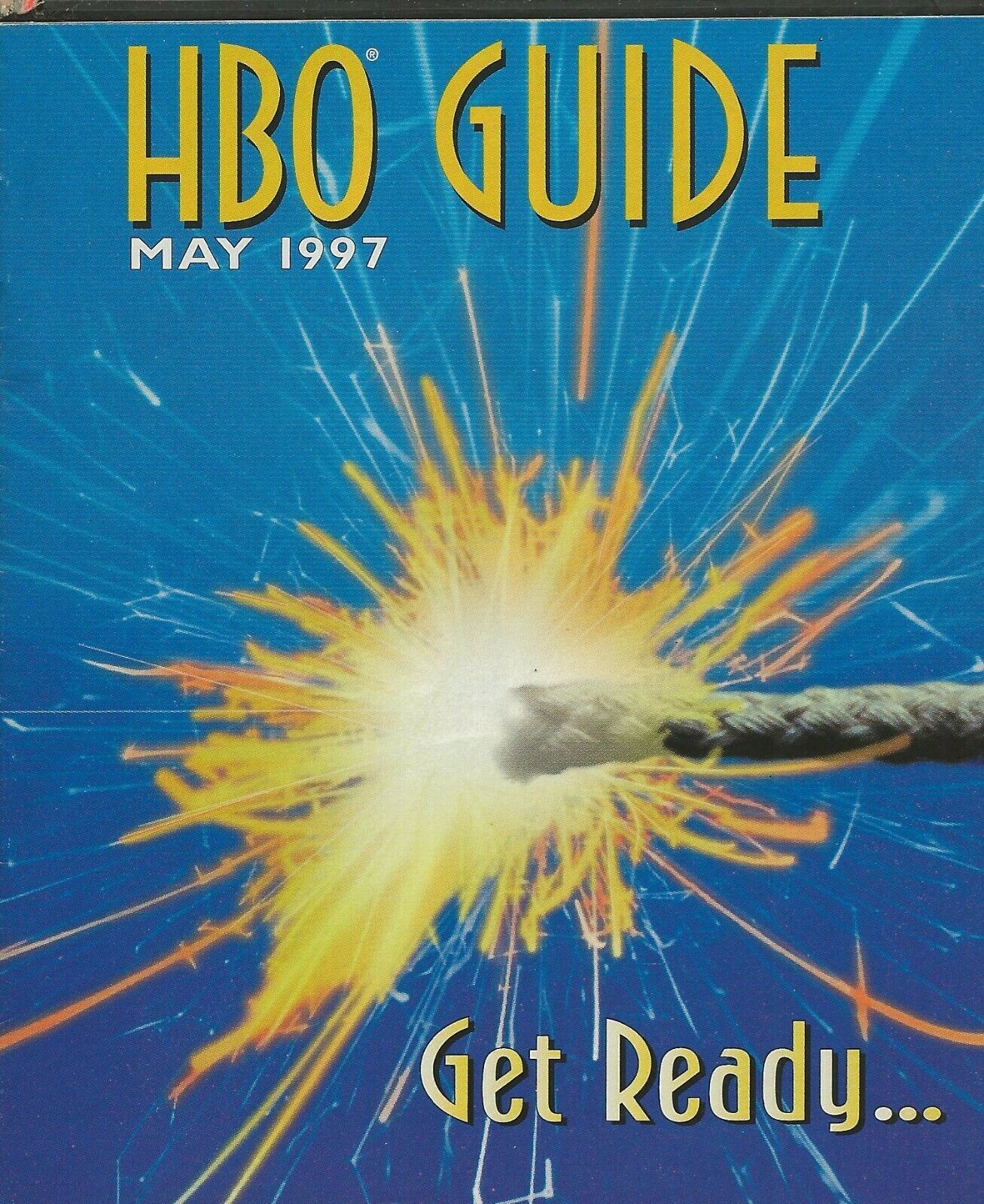 ORIGINAL Vintage May 1997 HBO Guide Magazine Independence Day | Comic ...