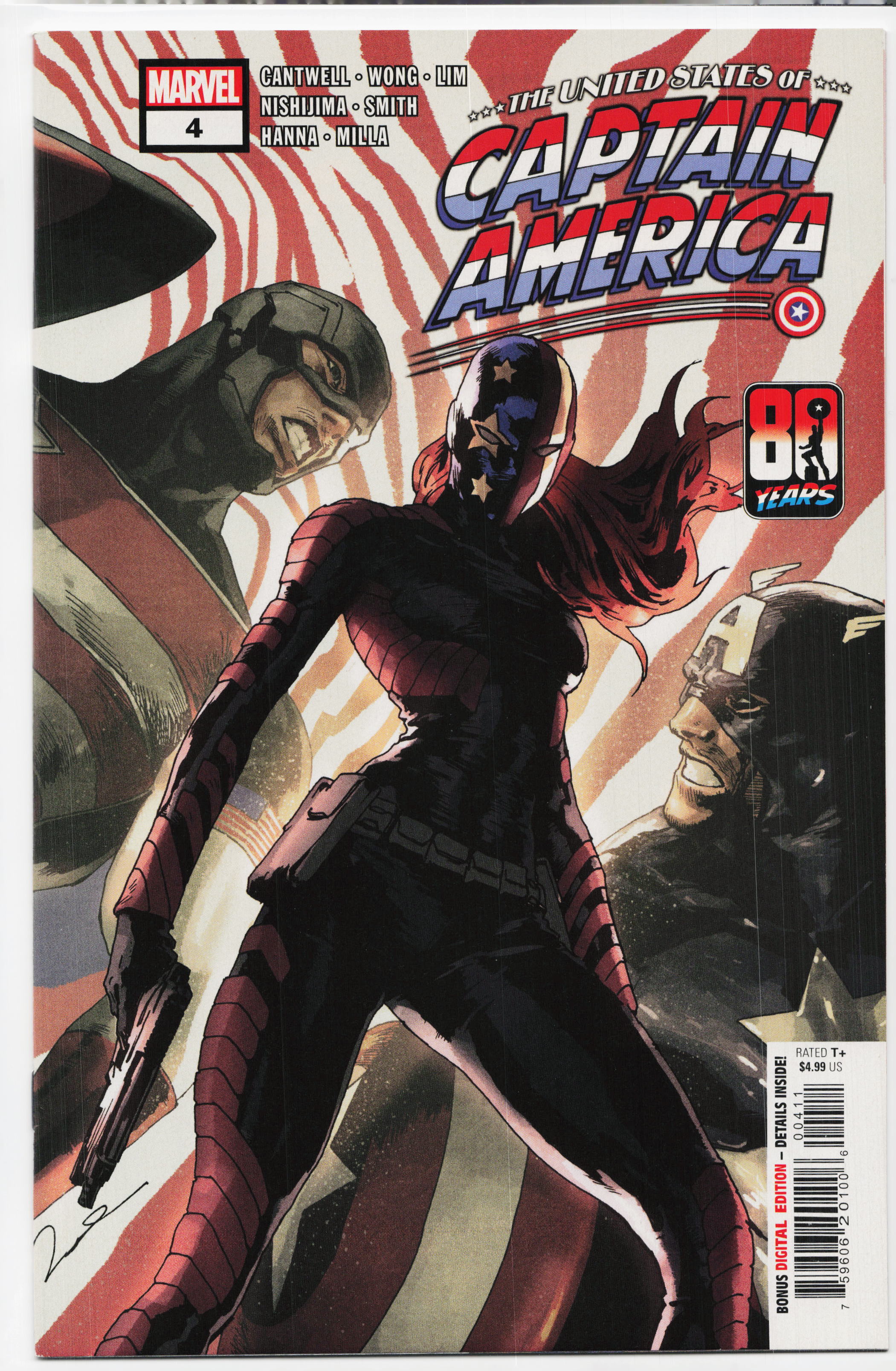 The United States of Captain America #4 (2021) Captain America [Key ...