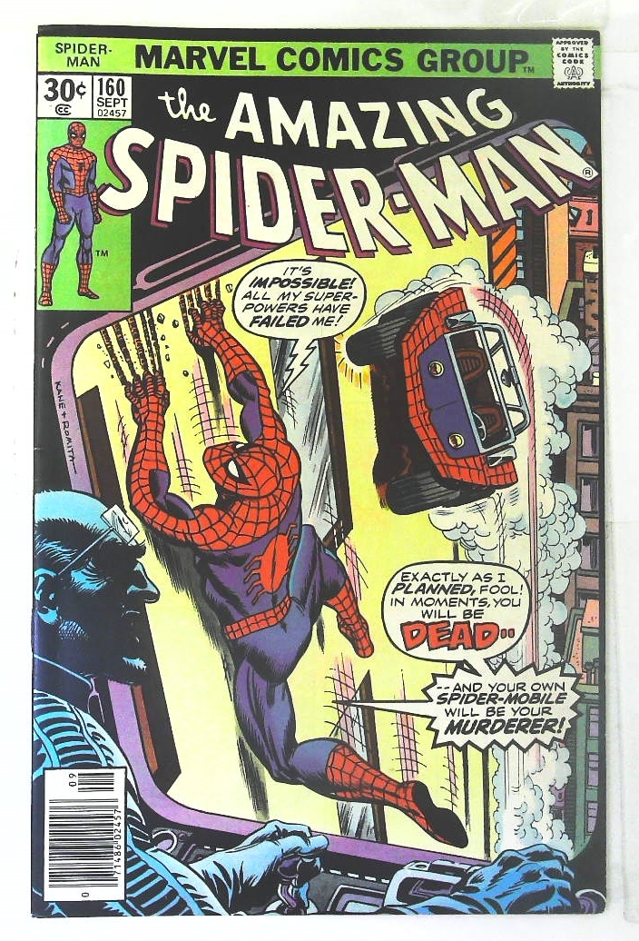 Amazing Spider-Man (1963 series) #160, Fine+ (Actual scan) | Comic ...