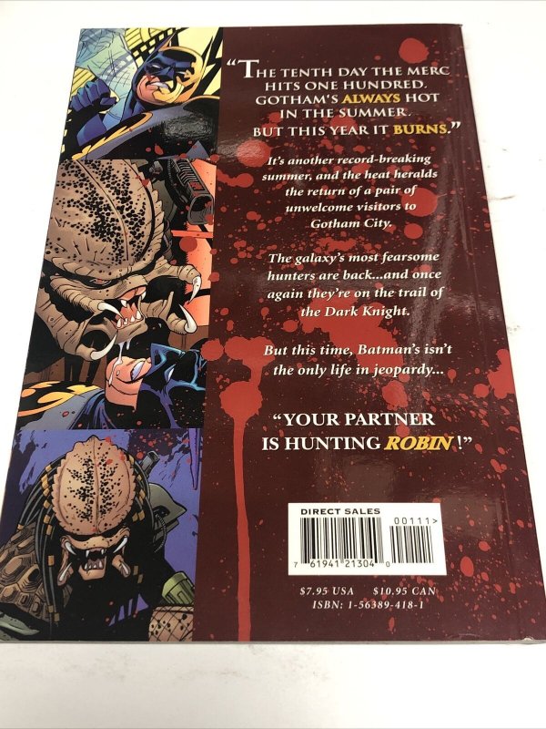 Batman Versus Predator (1998) DC Comics TPB SC Dixon 761941213040 ...