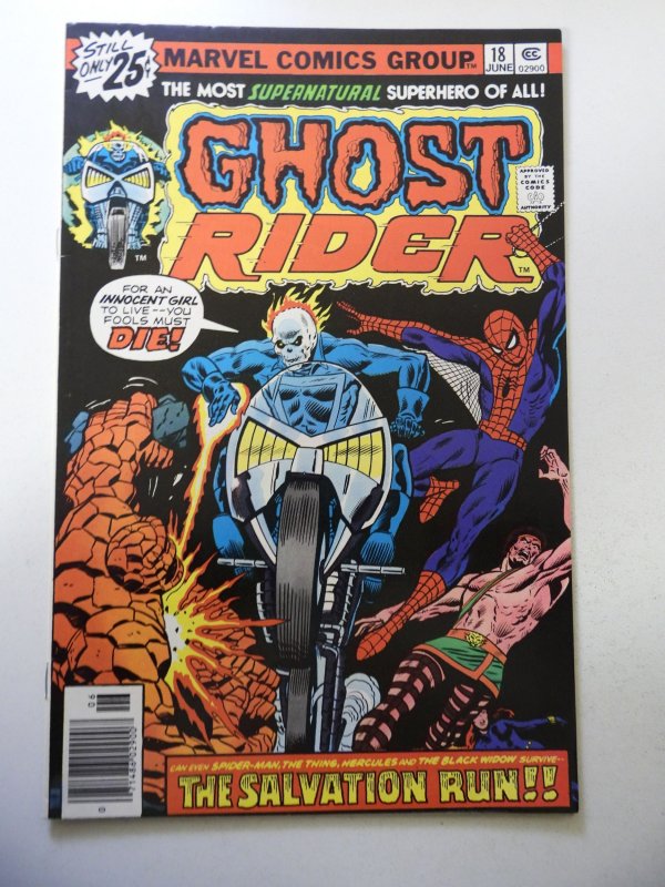Ghost Rider #18 (1976) VF- Condition MVS intact | Comic Books - Bronze ...