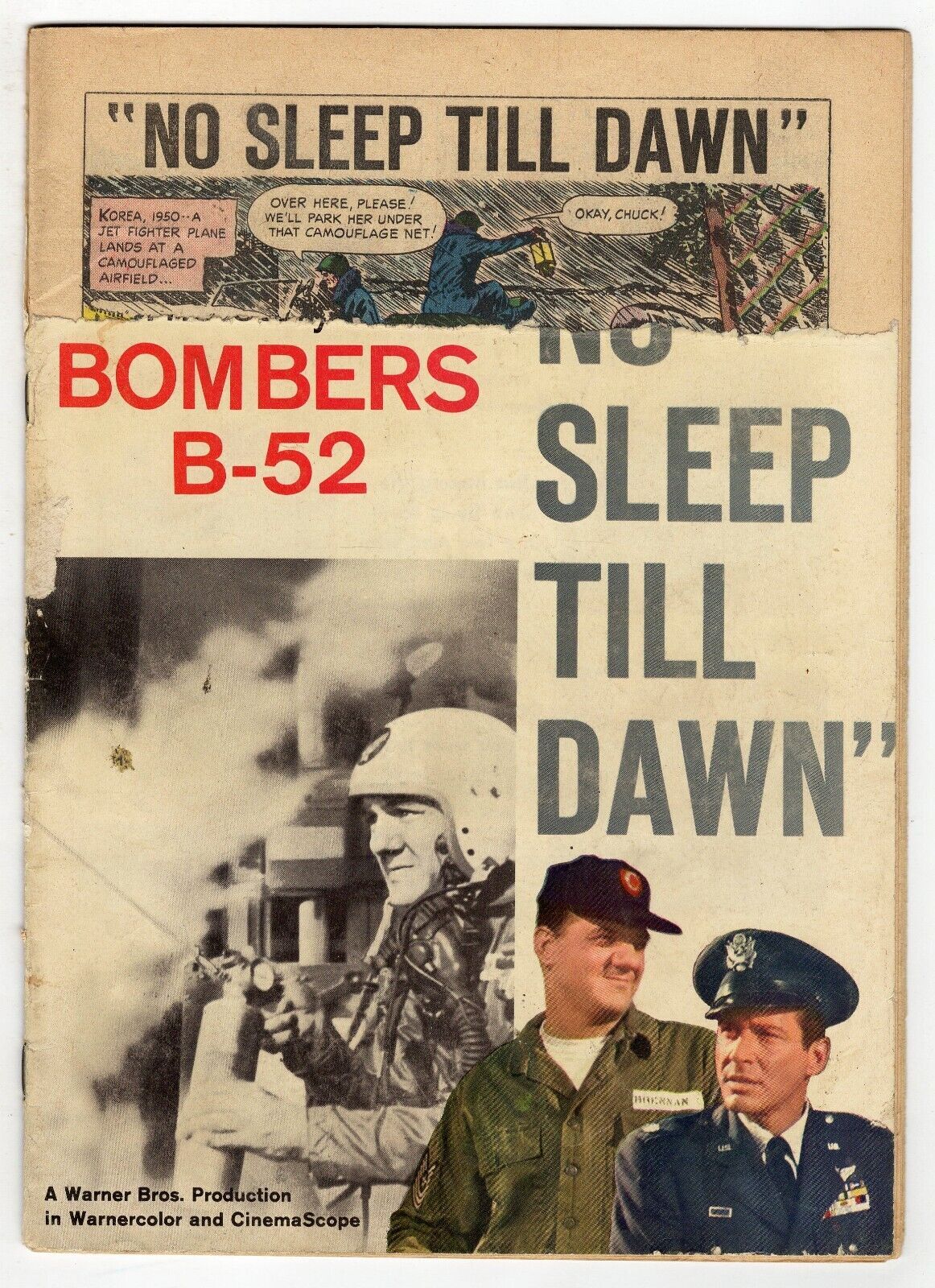 Four Color #831 VINTAGE 1957 Dell Comics Bombers B-52 Juicy Fruit Ad ...