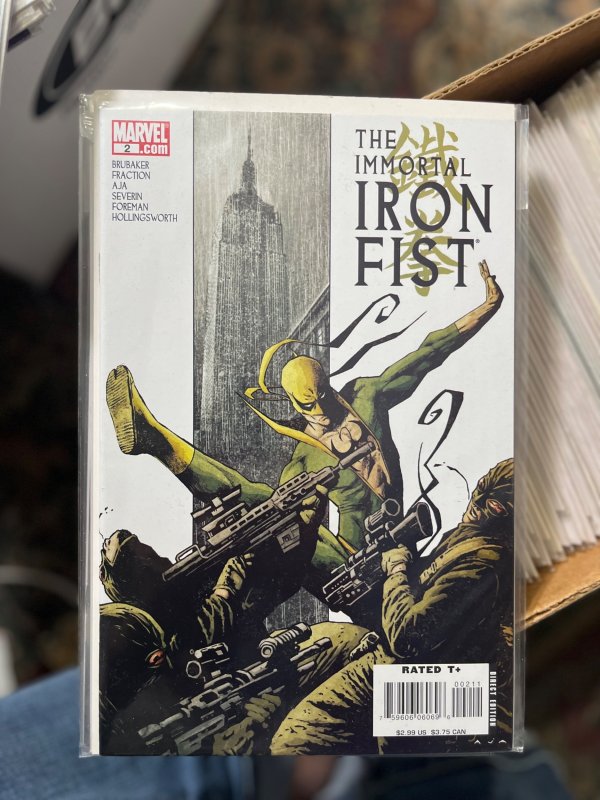The Immortal Iron Fist #2 (2006) | Comic Books - Modern Age, Marvel ...