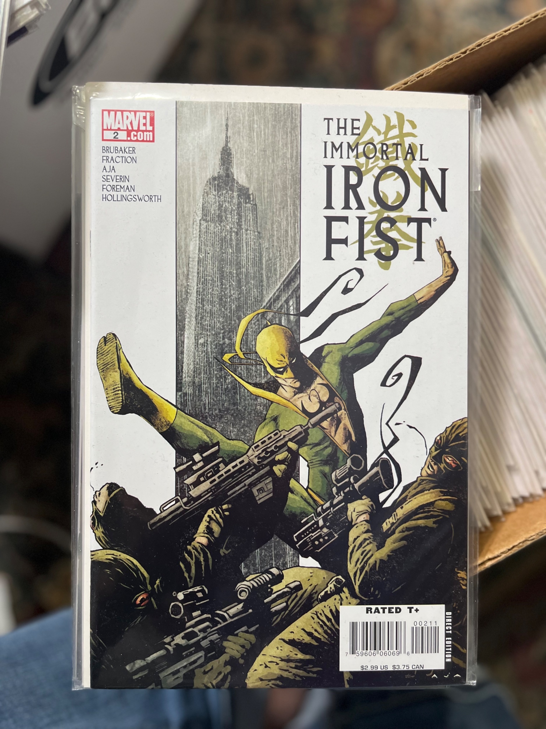 The Immortal Iron Fist #2 (2006) | Comic Books - Modern Age, Marvel ...