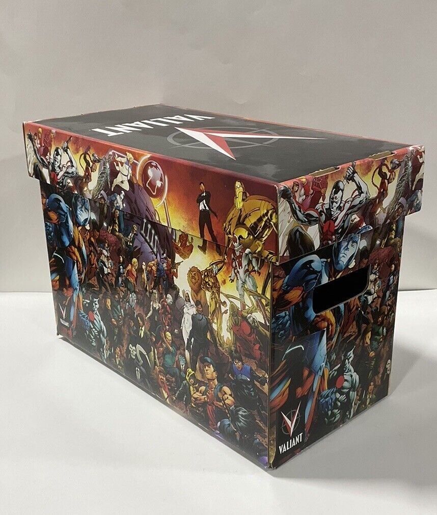 Valiant Comic Book Short Box Art Style Valiant Universe Characters BCW ...