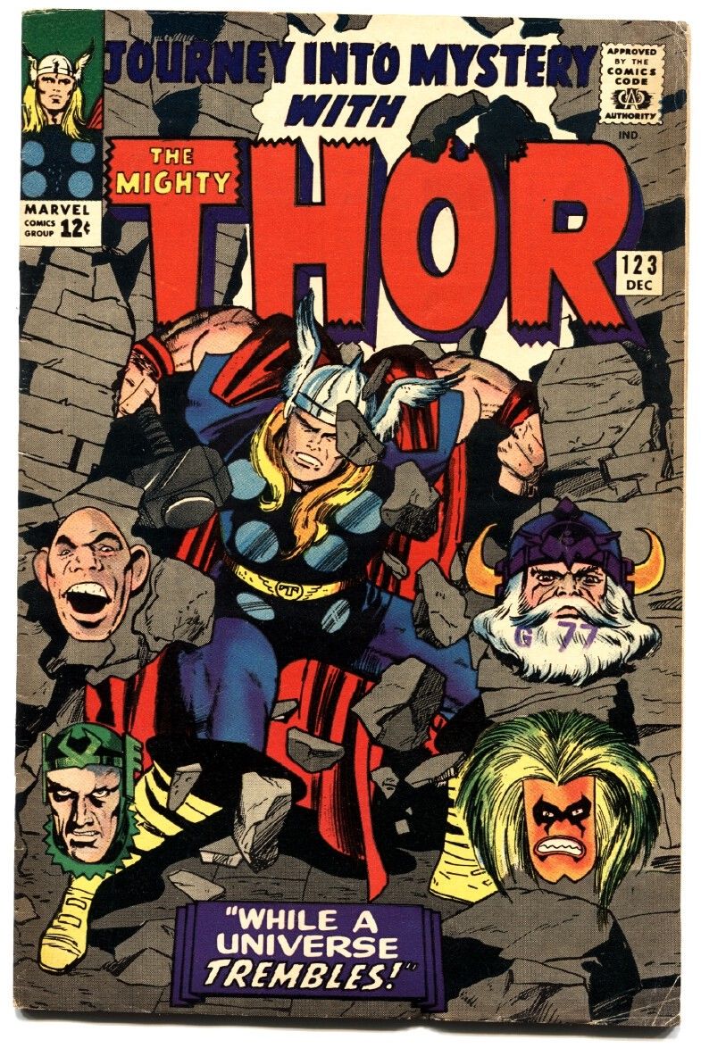 Journey Into Mystery #123--silver Age Marvel--thor--jack Kirby | Comic ...