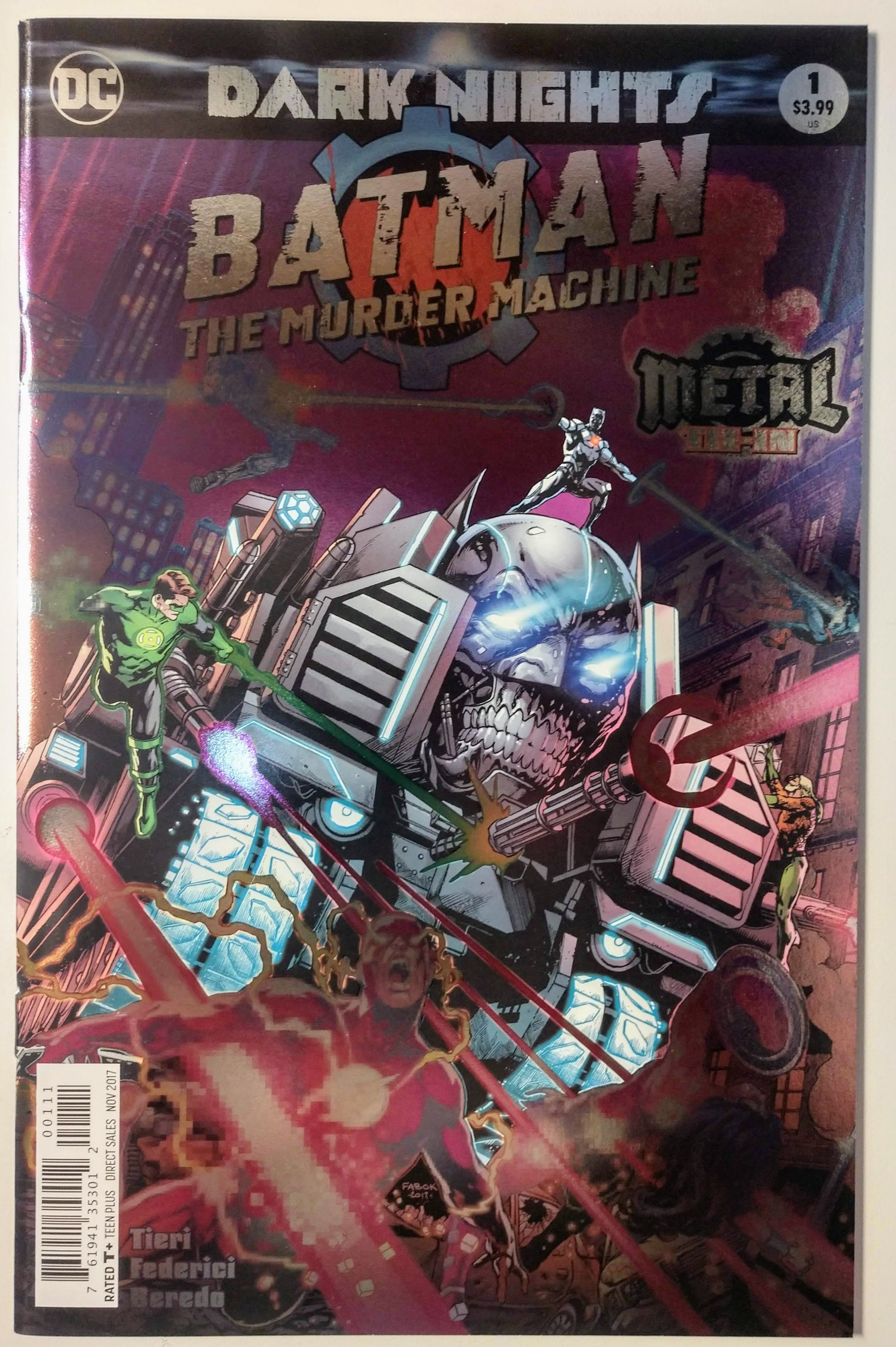 Batman: The Murder Machine (9.6, 2017) | Comic Books - Modern Age, DC ...
