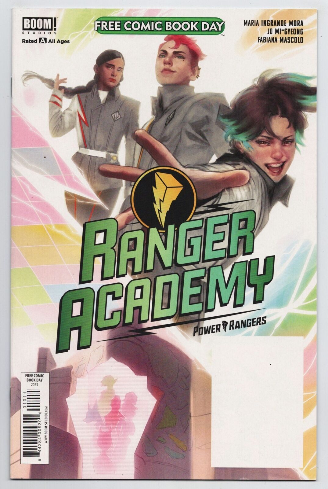 FCBD 2023 Power Rangers Ranger Academy Preview #1 Unstamped (Boom ...