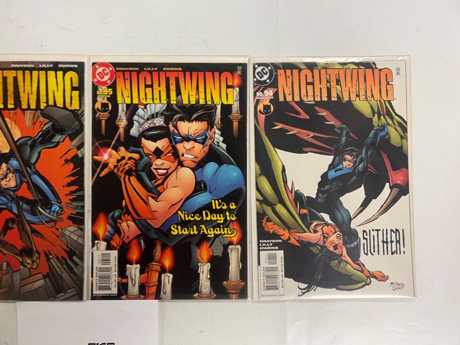 4 Nightwing DC Comic Books # 94 95 96 97 Batman Superman Wonder Woman ...