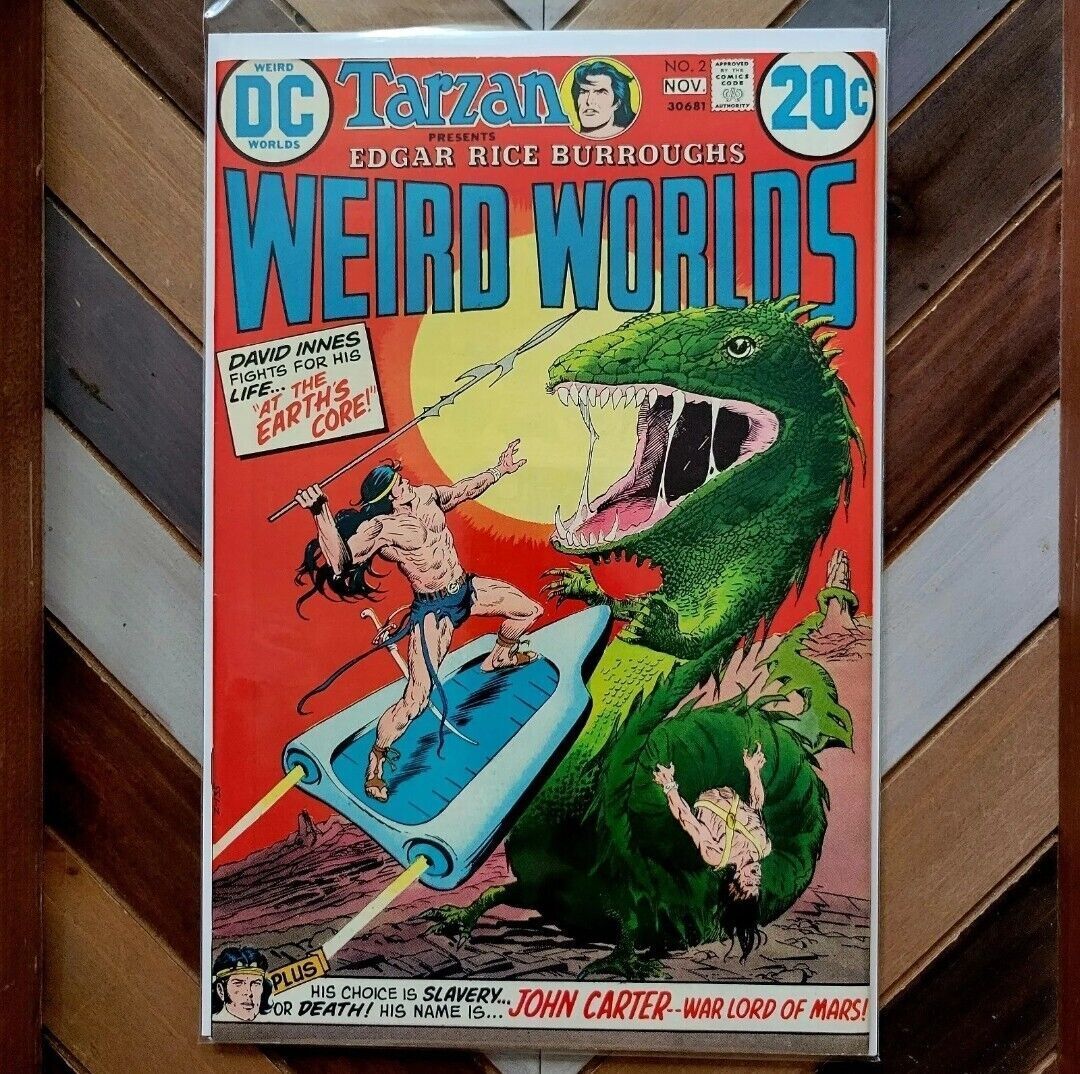 Weird Worlds #1-10 VF+ (DC 1972) Complete Series! Tarzan, John Carter ...