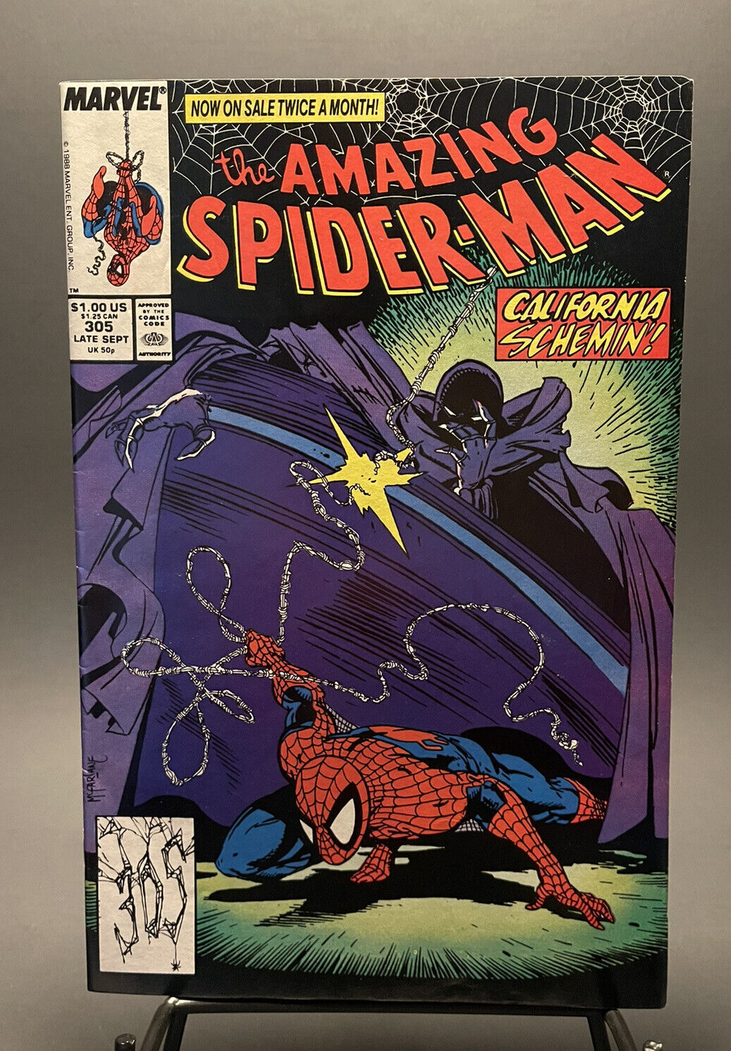 The Amazing Spider-Man #305 “Johnny Carson Appearance” Marvel Comics ...
