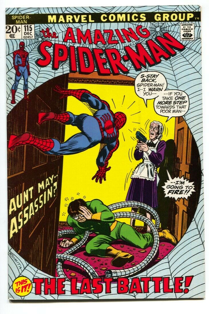 Amazing Spider-Man #115 Comic Book Doctor Octopus Marvel VF | Comic ...