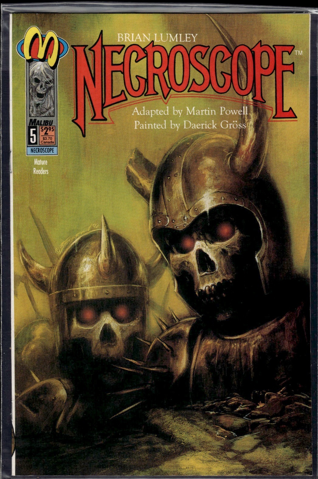 Necroscope #5 (1993) Necroscope | Comic Books - Modern Age, Malibu ...