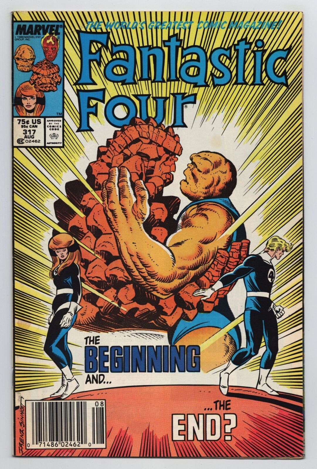 Fantastic Four #317 Ka-Zar | Shanna The She-Devil (Marvel, 1988) VG ...