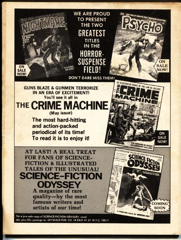 Hell-Rider #1 Origin-Motorcycle Hero-Heroin Story-Violent Crime-1971 ...