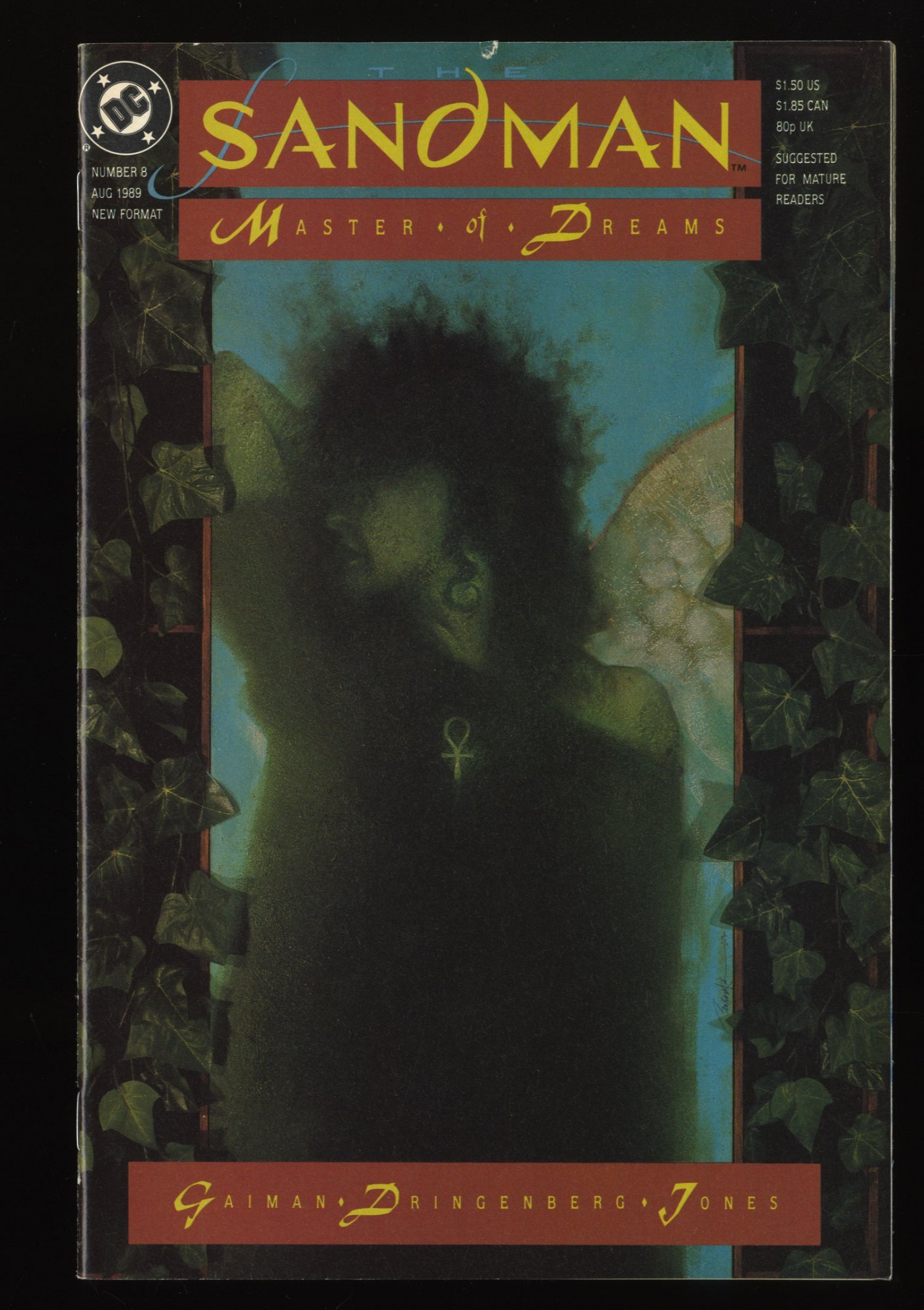 Sandman #8 VF- 7.5 1st Appearance Death! Neil Gaiman! Vertigo! | Comic ...