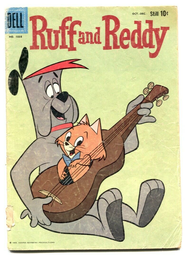 Ruff and Reddy -Four Color Comics #1038 1959 G | Comic Books - Golden ...