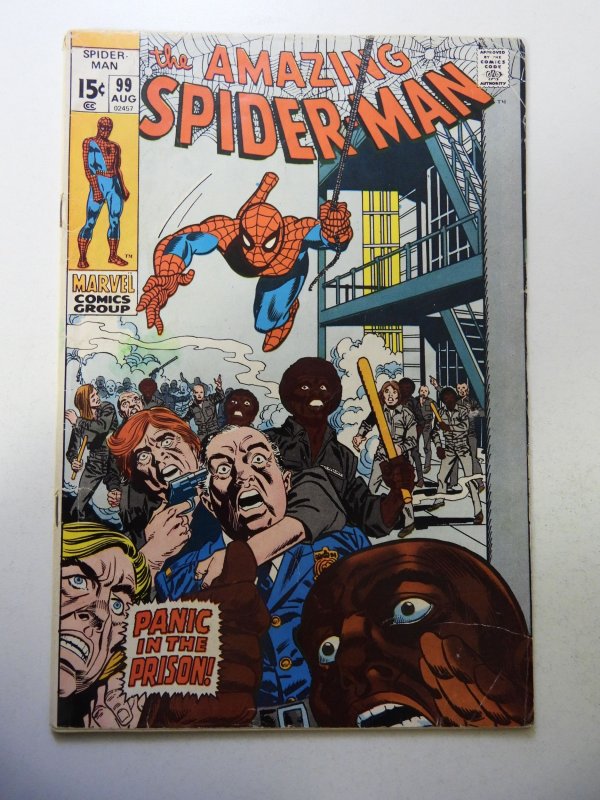 The Amazing Spider-Man #99 (1971) VG Condition stains f&b covers ...
