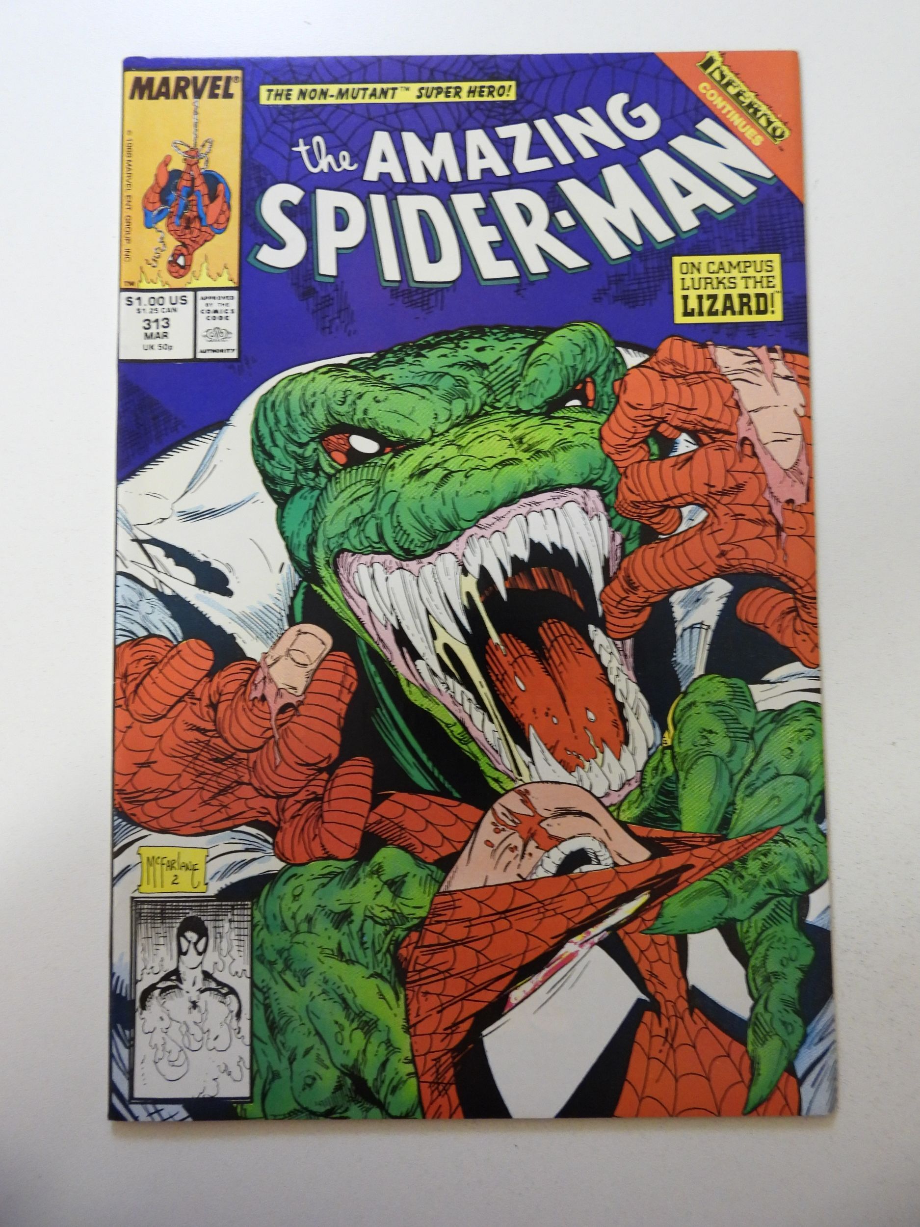The Amazing Spider-Man #313 (1989) VF+ Condition | Comic Books - Copper ...