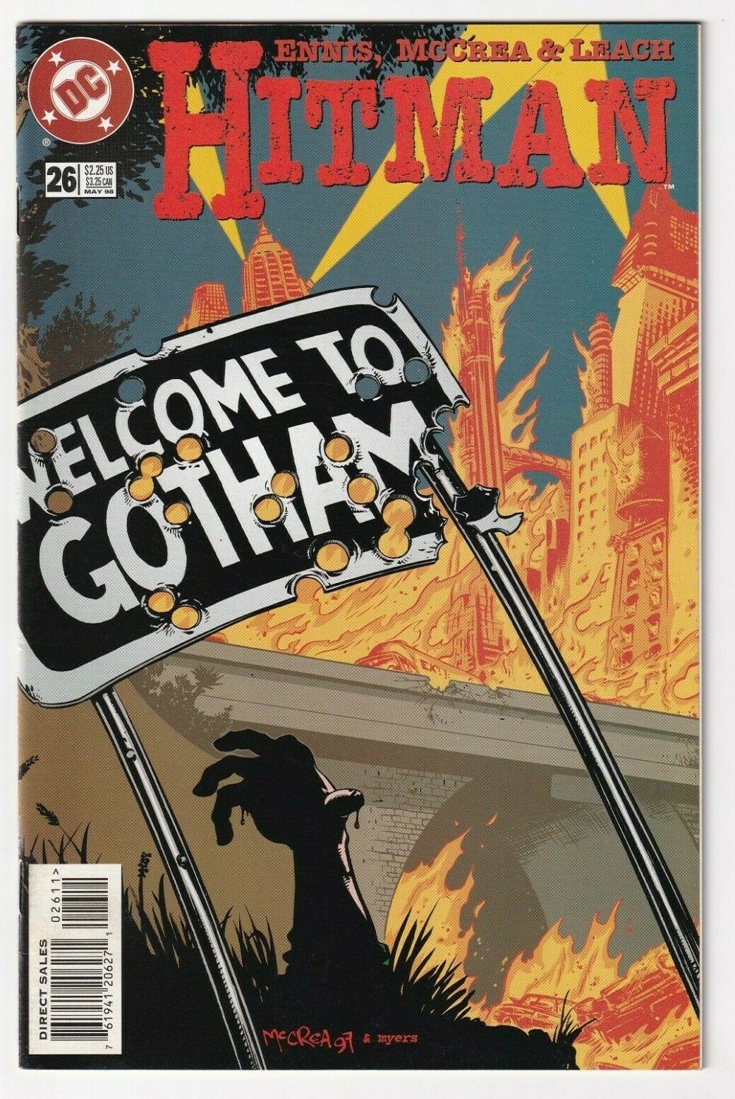 Hitman #26 May 1998 DC Garth Ennis John McCrea Garry Leach | Comic ...