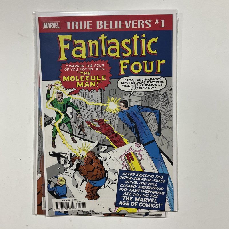 True Believers: Fantastic Four: The Molecule Man (2019) Fantastic Four ...