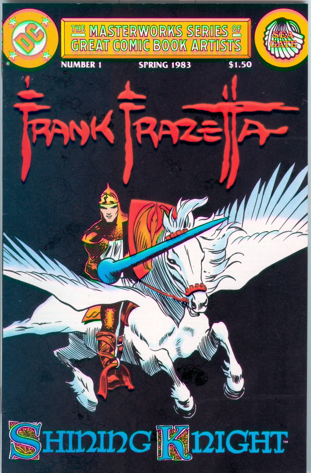 Frank Frazetta Nos. 1 & 2 Shining Knight and Other Stories. All color ...