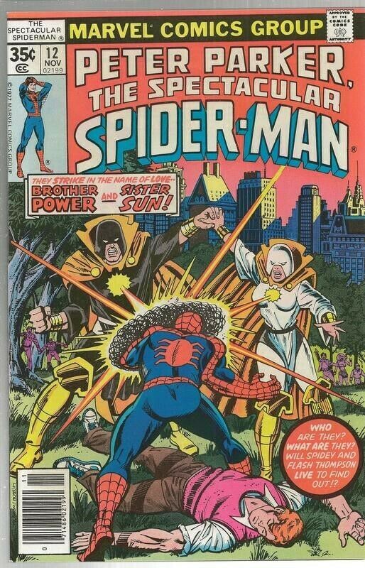 Spectacular Spider-Man #12 ORIGINAL Vintage 1977 Marvel Comics 1st ...