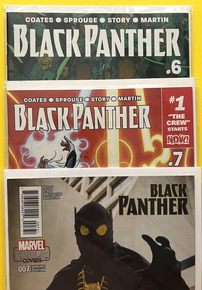 Black Panther 6 7 7 COSPLAY VARIANT COVER (2016) | Comic Books - Modern ...