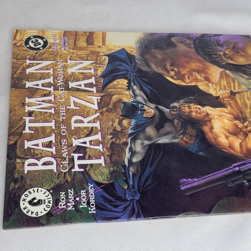 Batman Tarzan Claws Of The Cat-Woman 3 of 4 Dark Horse DC Comics 1999 ...