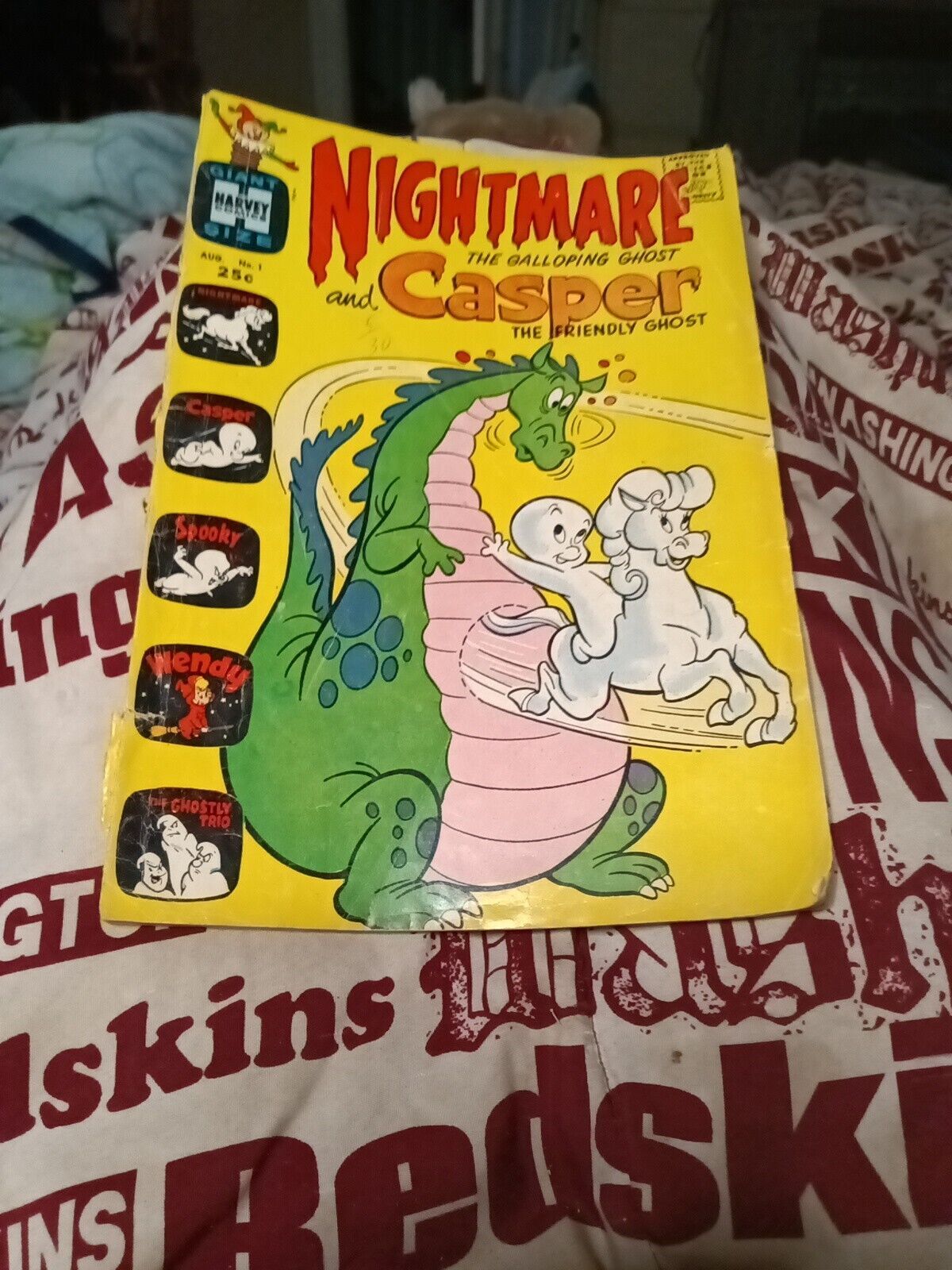 NIGHTMARE AND CASPER #1 - 1963 HARVEY Giant Comics Silver Age Cartoon ...