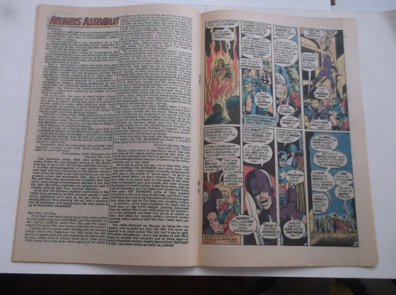 Marvel: Avengers #100, Thomas/Smith, 100th Anniversary Issue, 1972, VF ...