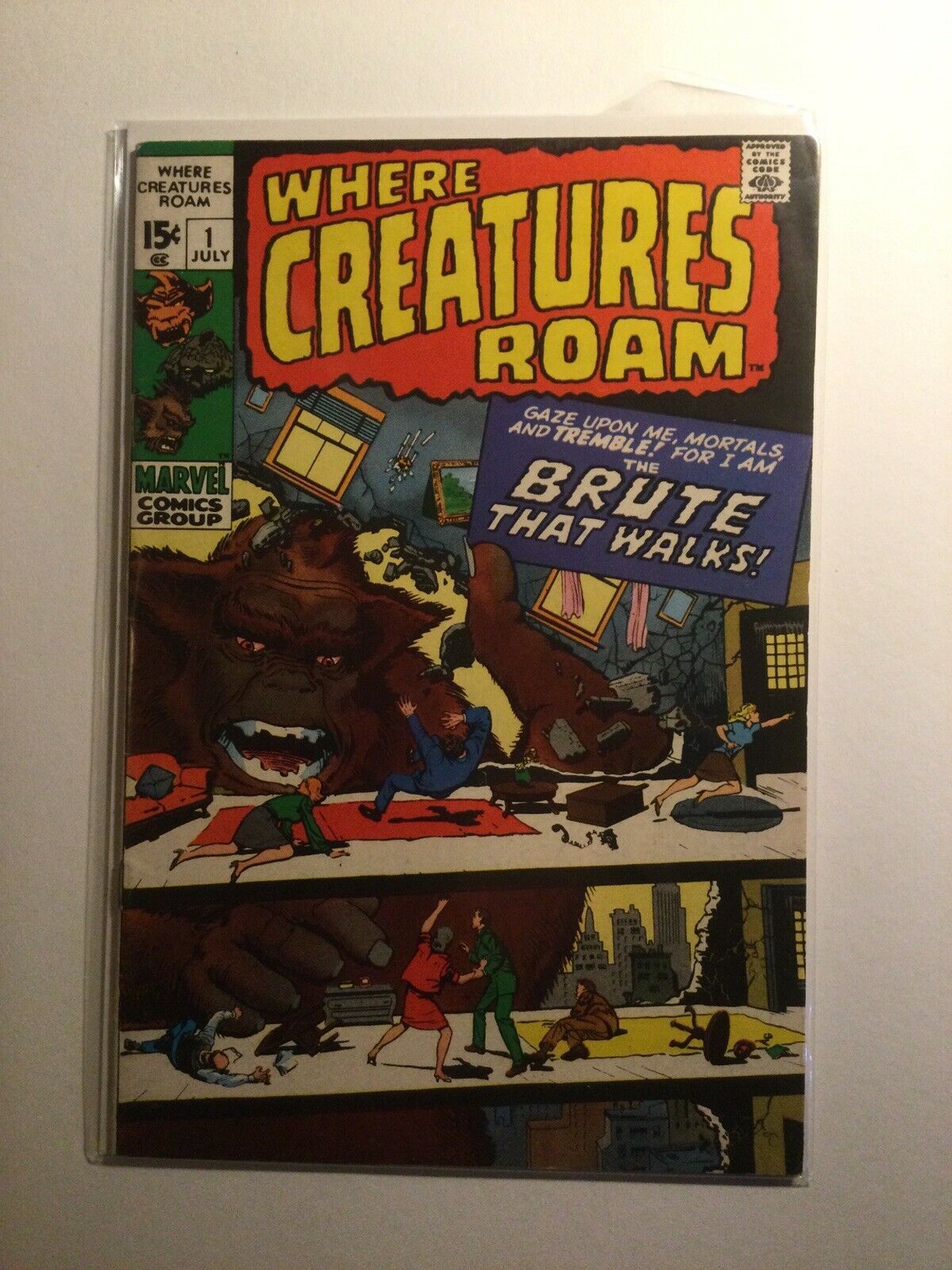 Where Creatures Roam 1 Fine fn 6.0 Marvel | Comic Books - Bronze Age ...