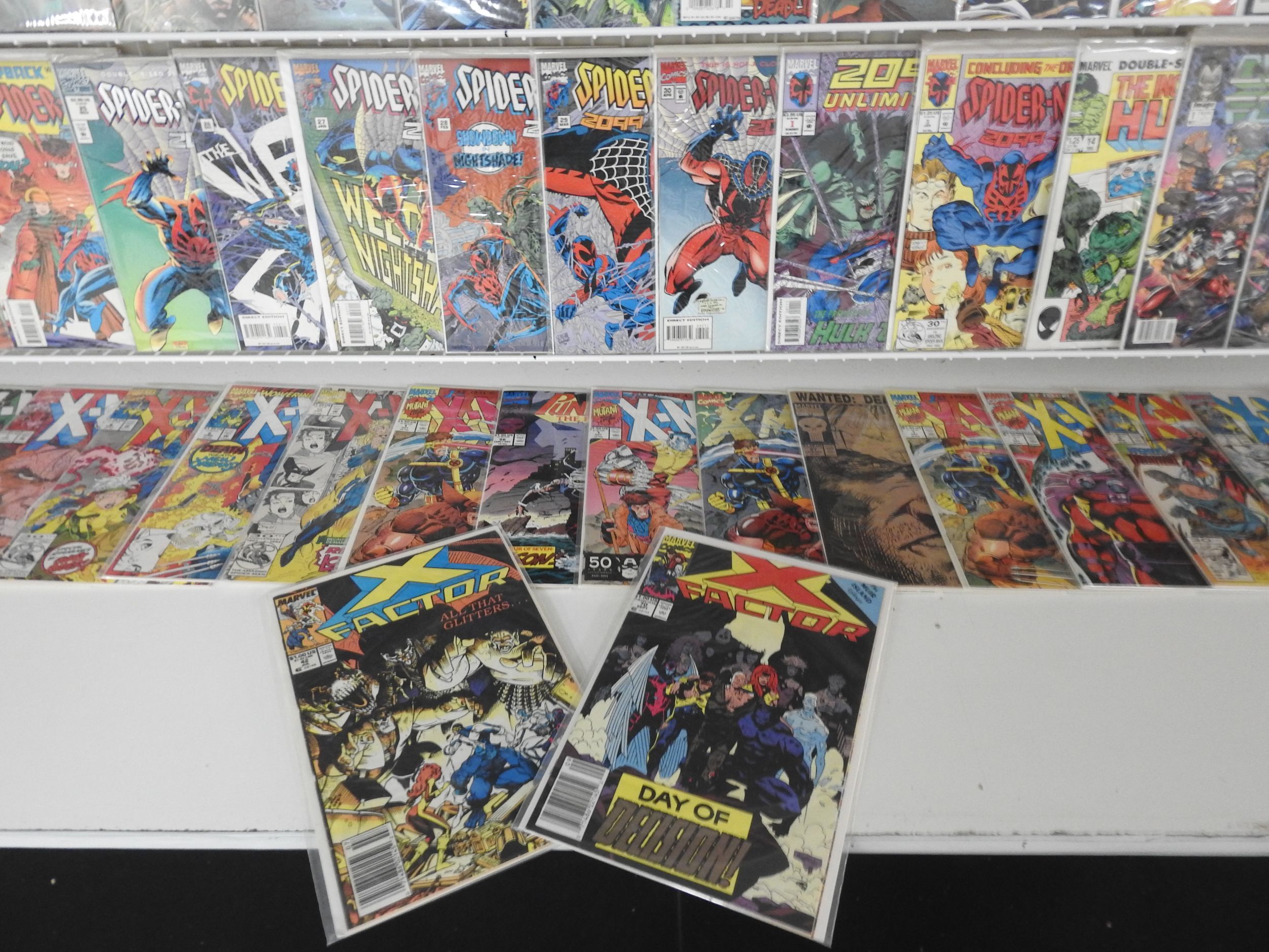 Huge Lot 140+ Comics W/ X-Men, Pitt, Maxx, Spider-man 2099+ Avg VF ...