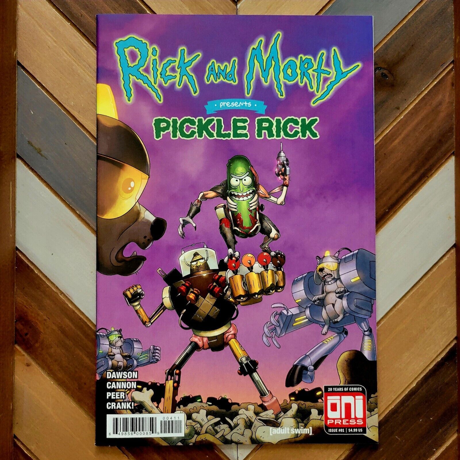 Rick & Morty: PICKLE RICK #1 (ONI Press 2018) HIGH-GRADE One-Shot Cover ...