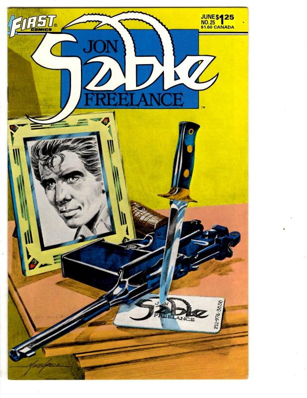 7 Jon Sable Freelance First Comic Books # 18 20 21 22 25 31 46 Mike ...